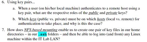 Solved O Using Key Pairs A When A User On His Her Chegg Com