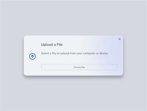 Html上传文件代码，上传文件界面ui设计模板 17素材网