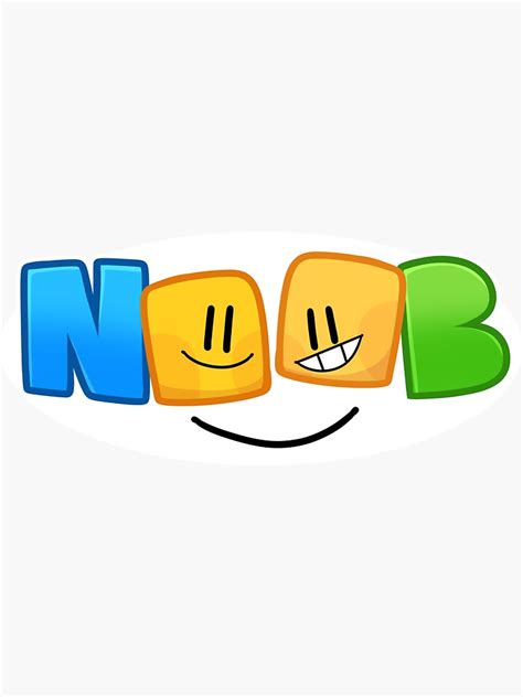 NOOB Sticker By KxraDraws Redbubble