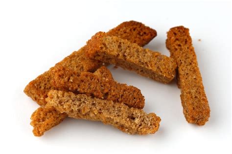 Premium Photo Rye Crackers Snacks Rye Crackers In A Strip