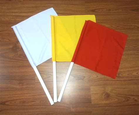 Judges Flags Referee Flags