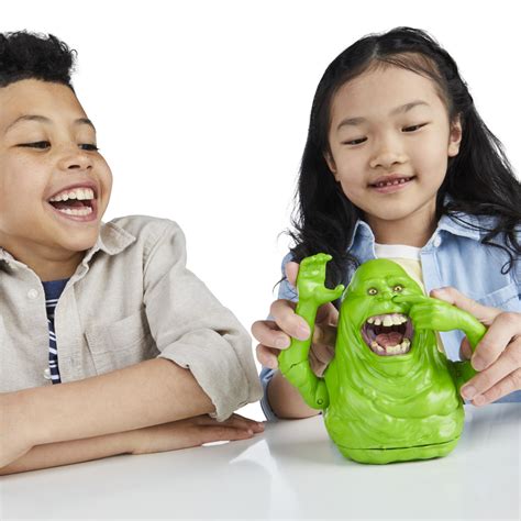 Ghostbusters Squash And Squeeze Slimer Animatronic Toy 40 Sound Effects