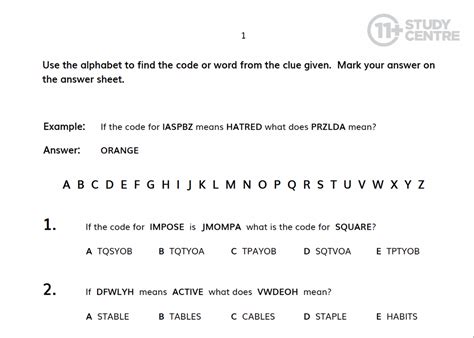 11 Verbal Reasoning Practice Tests 11 Plus Resources