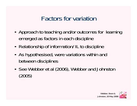 variation theory as a basis for designing a module on teaching inform…