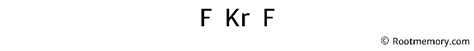 Lewis Structure Of Krf2 Root Memory