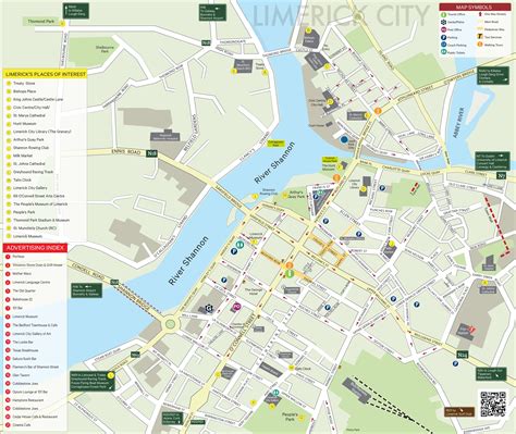 Map Of Limerick City