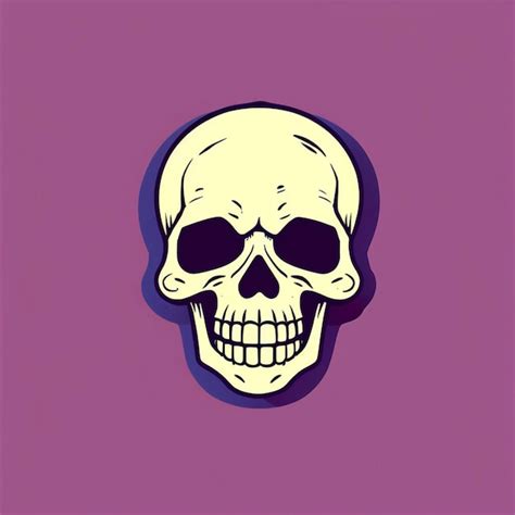 Premium Photo Skull Icon