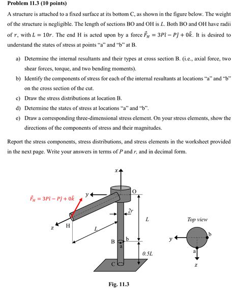 A Structure Is Attached To A Fixed Surface At Its Chegg