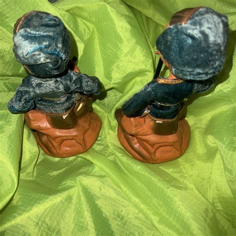 Vintage 1950s 60s Tilso Pixie Elf Figurines Fairy Garden Decor Hong