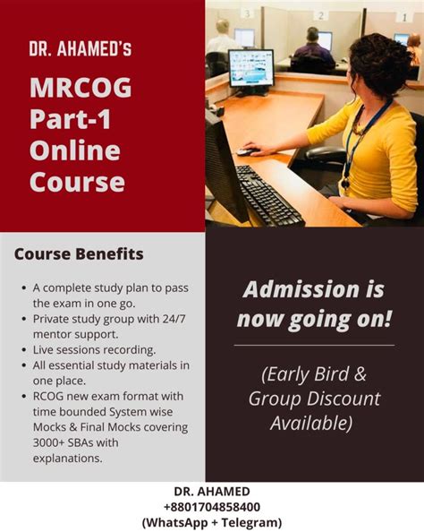Mrcog Part1 Onlinecourse Dr Asif Ahamed