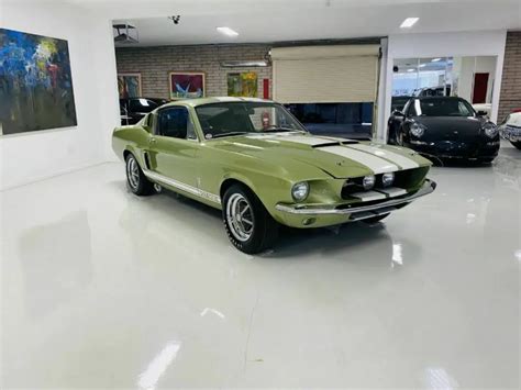 1967 Ford Shelby Gt500 44250 Miles Lime Green Fastback For Sale