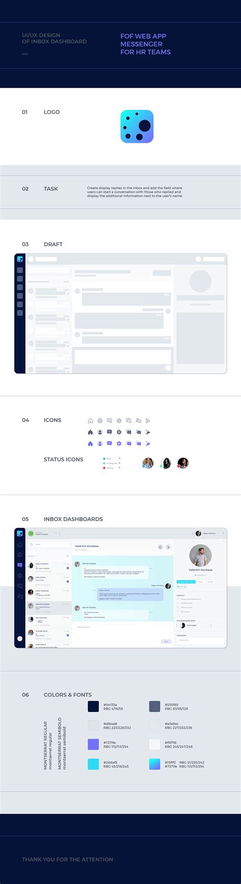 UI UX Design Of Inbox Dashboard Fof Web App On Behance
