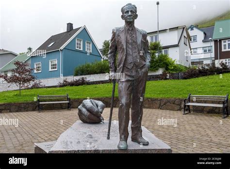 Victor Danielsen Statue First Faroese Bible Translator Plymouth