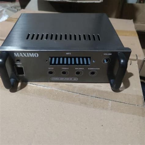 Jual Box Power Amplifier Usb Merk Kurae Box Power Box Amplyfier Shopee Indonesia