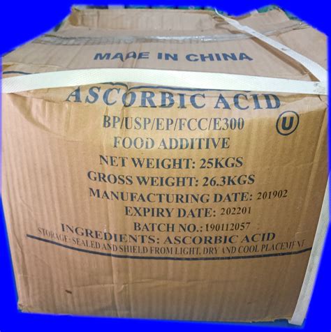 Ascorbic Acid In Stock Charles Bright Chemicals Nigeria
