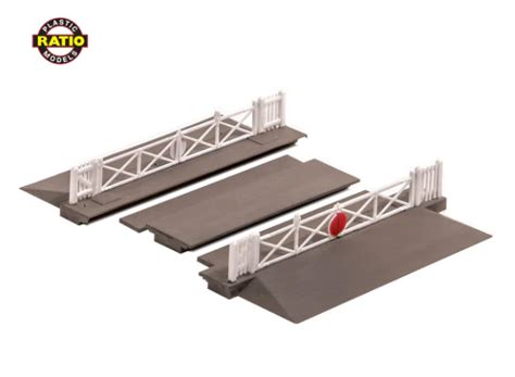 Ratio 234 N Level Crossing Gates Bay Hobbies
