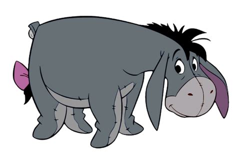 Eeyore Is Happy To See You By Angelcmuniz692 On Deviantart