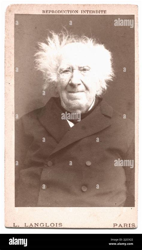 Portrait Of French Chemist Michel Eugène Chevreul 1786 1889 1885 Photography By Leon