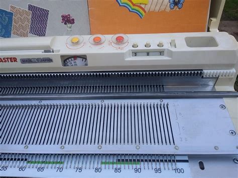 Knitmaster 360 24 Stitch Punch Card Knitting Machine Fully Serviced And
