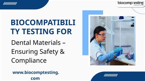 Biocompatibility Testing For Dental Materials Ensuring Safety