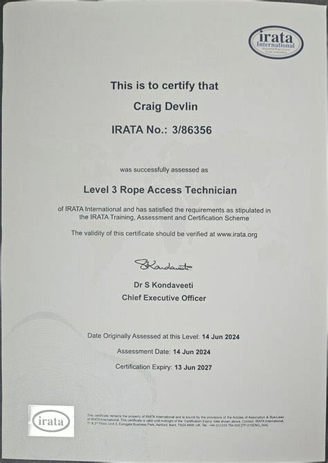 Craig Devlin On Linkedin Glad To Have My 3 Back After Years Away From Rope Access