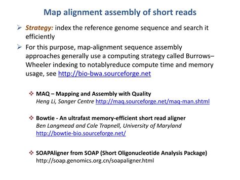 Ppt Ngs Bioinformatics Workshop 21 Next Generation Sequencing And