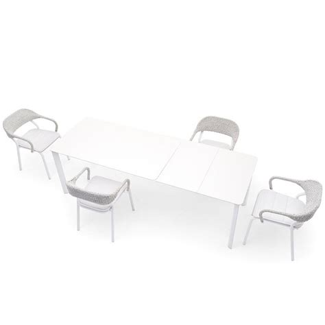 System Extendable Dining Table Varaschin — Contemporary Italian