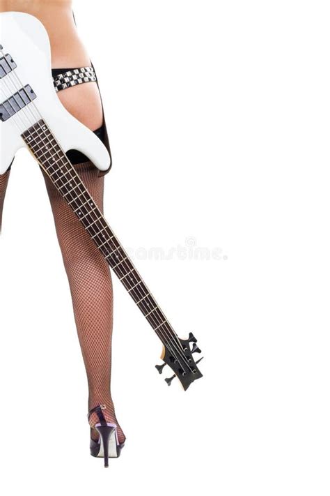 Guitar Babe Stock Image Image Of Musical Expression 10668311