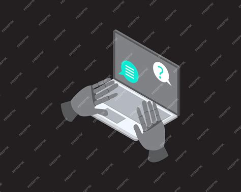 Premium Vector Ai Chatbot With Large Language Models To Supervise And