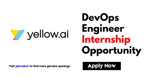Devops Engineer Internship At Yellow Ai Apply Now Jobcode