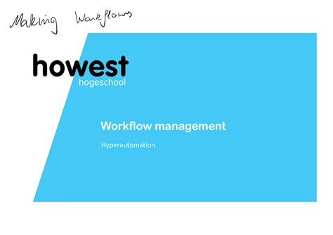 Class 04 Workflow Management Titel Slide Workflow Management