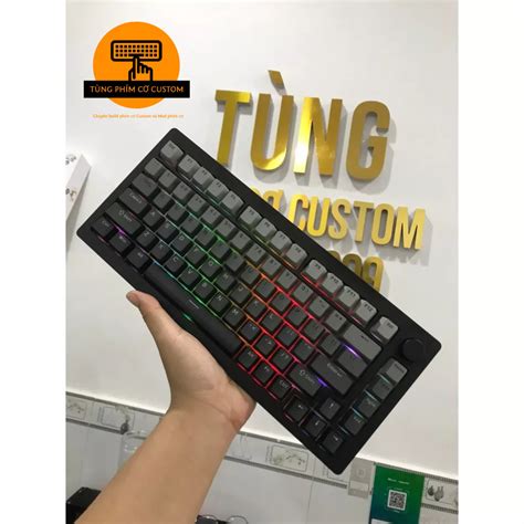 Bàn Phím Cơ M1w Moongeek Nhôm Nguyên Khối 3 Mode Đã Full Mod Tungcustom