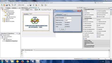 Lenguaje de programacion II Java Interfaz Gráfica Netbeans Java