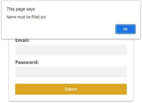 JavaScript Form Validation C JAVA PHP Programming Source Code
