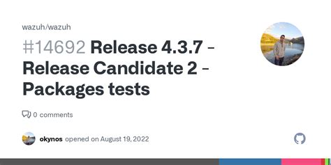 release 4 3 7 release candidate 2 packages tests · issue 14692