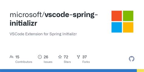 github microsoft vscode spring initializr vscode extension for