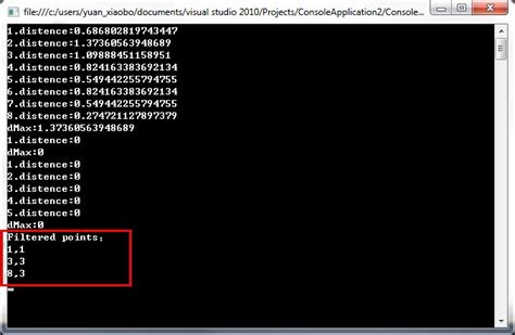 douglas peucker算法的c 实现 csdn博客