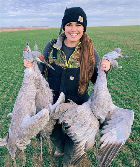 Katie Van Slyke First Crane Hunt Of The Week Was A Success Yall Can