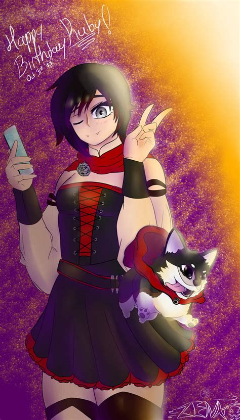 Ruby Rose And Zwei Rwby By Kingzenk0 On Deviantart