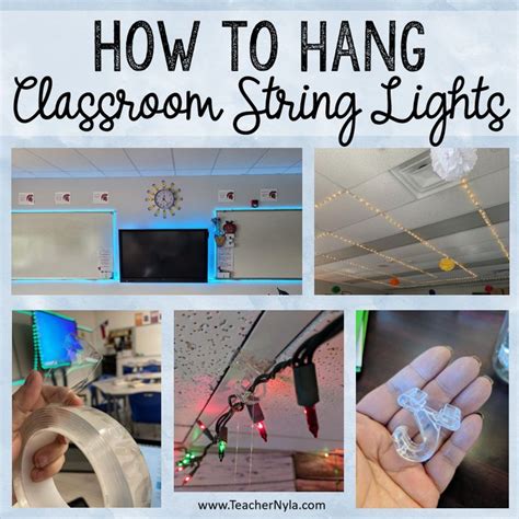 Are You Looking For Tips On How To Hang String Lights In Your Classroom