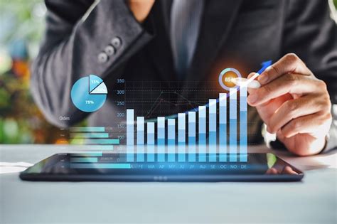 Premium Photo Business Strategy Analysis Big Data And Economic Growth