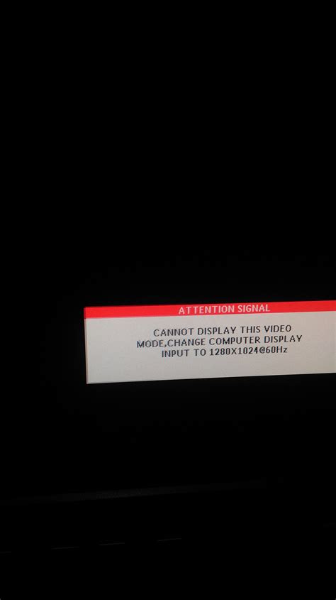 Cannot display this video mode change computer display input to x DonanımHaber Forum