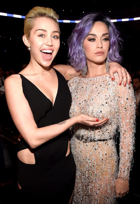 Miley Cyrus Says Katy Perrys ‘i Kissed A Girl Is About Her