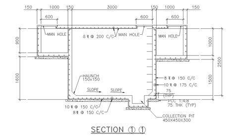2d Reinforcement Cad Drawing With Structural Cad Blocks
