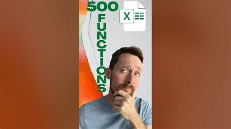 All The Excel Functions Youtube