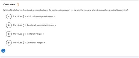 Solved Question Which Of The Following Describes The Chegg