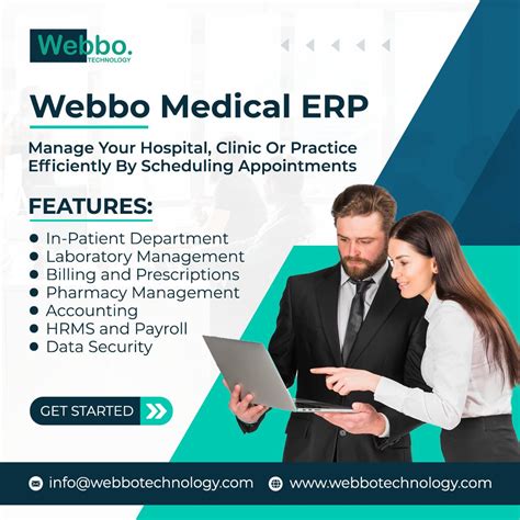 Webbo Medical Erp Efficient Healthcare Management Webbo Technology