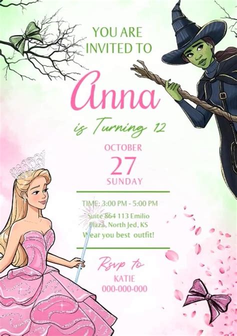 Wicked Template Postermywall