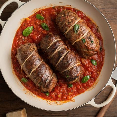 Braciole Italian Meat Rolls Recipe With Delicious Flavor New And Tips