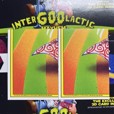 2023 Gpk Intergoolactic Mayhem Booger Green 57a57b 424 Picclick Au